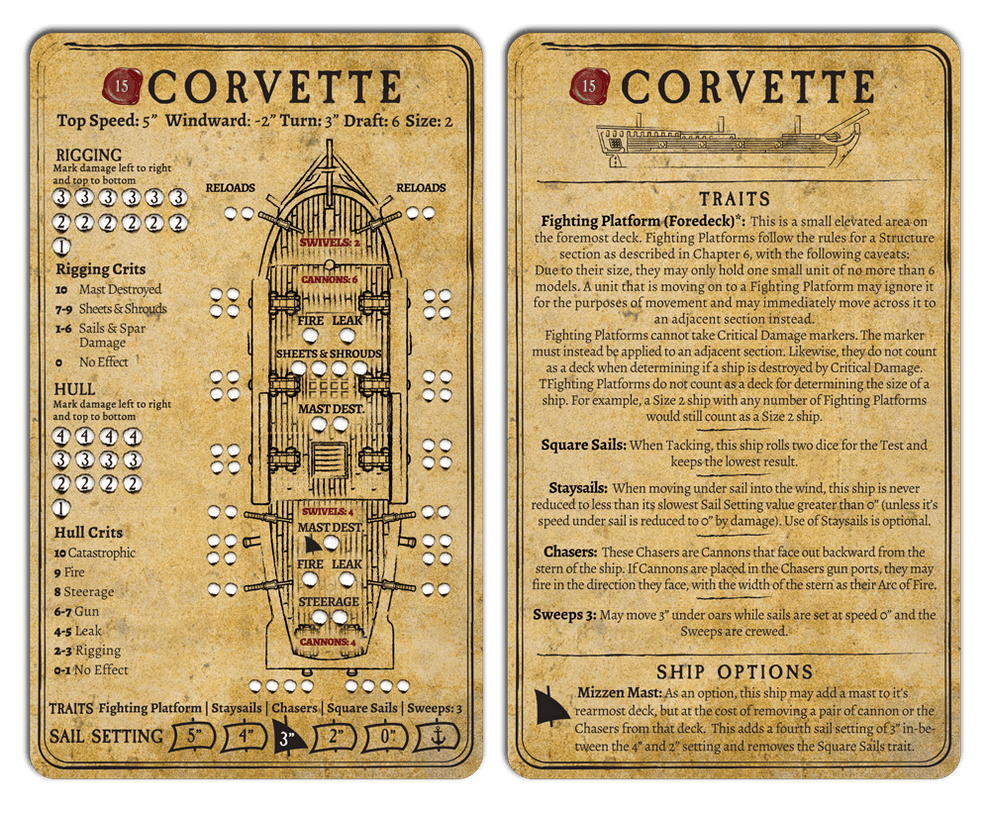 Corvette – Firelock Games